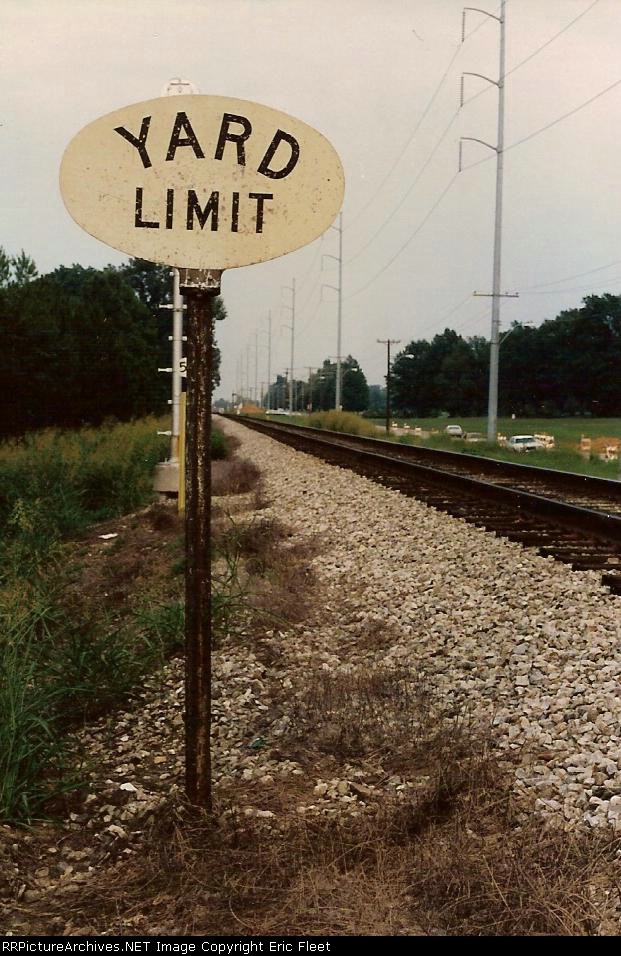 Southern Railway sign