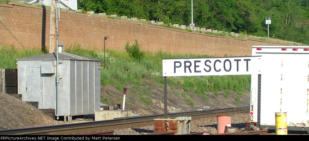 Station Sign Prescott