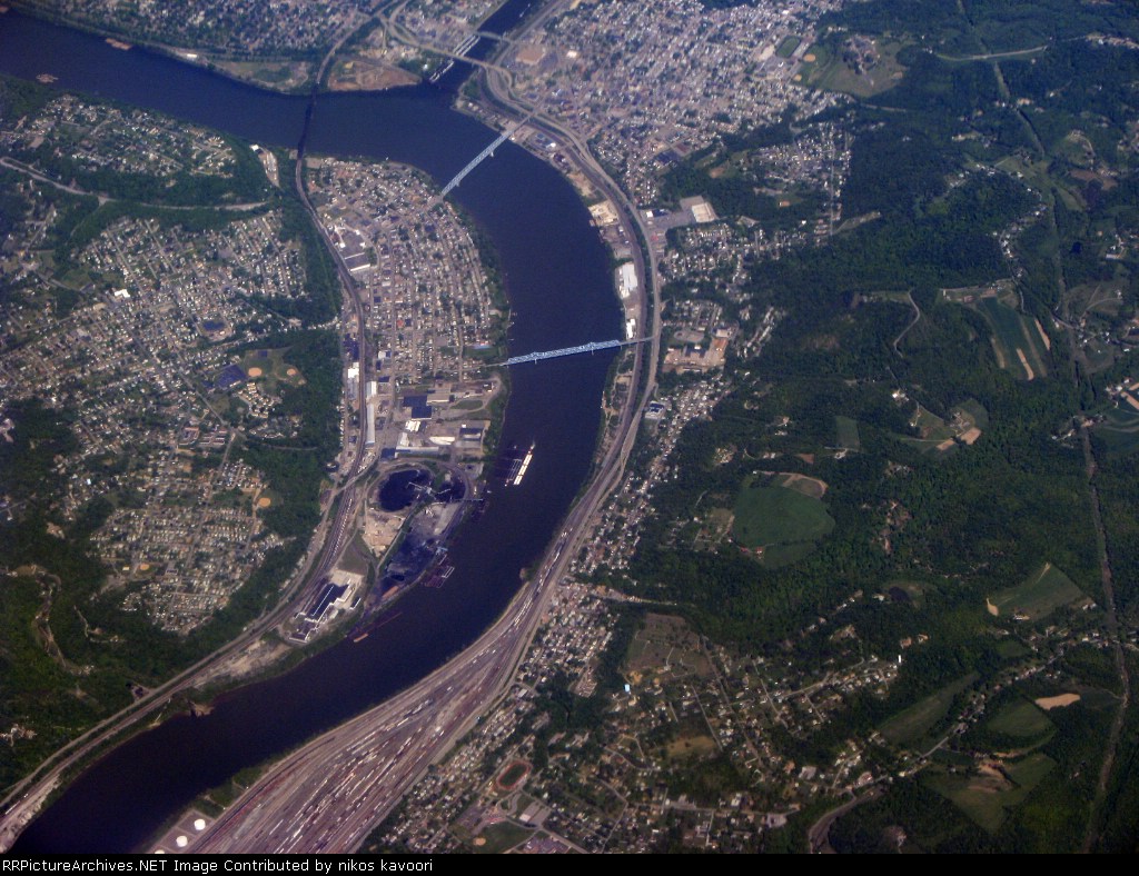 Pittsburg, the Ohio river, and Conway yard