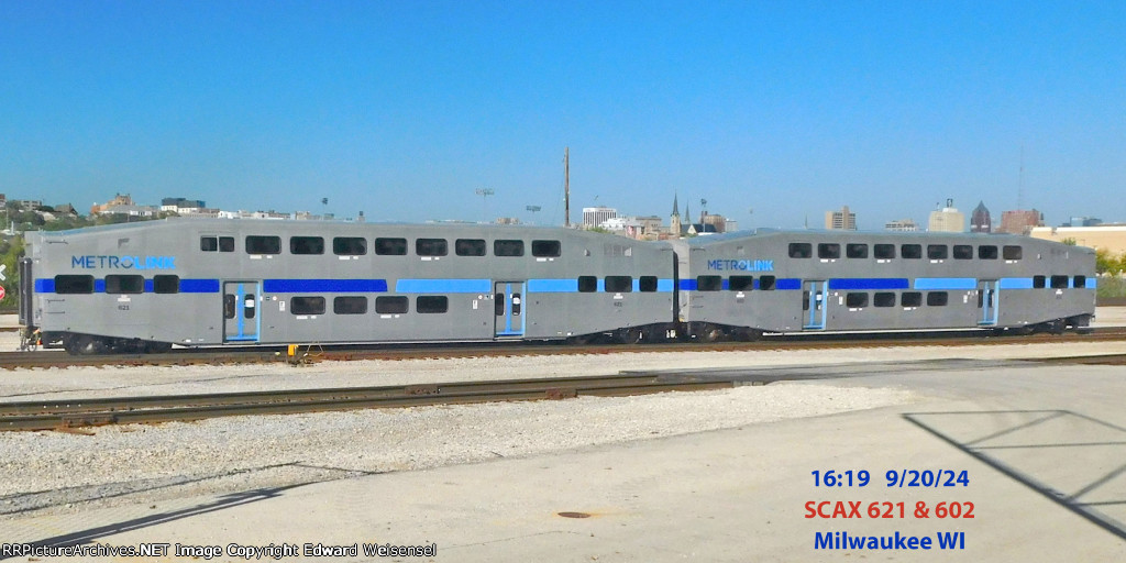 Another pair of Bombardier commuter cars rebuilt for LA Metroling by ...