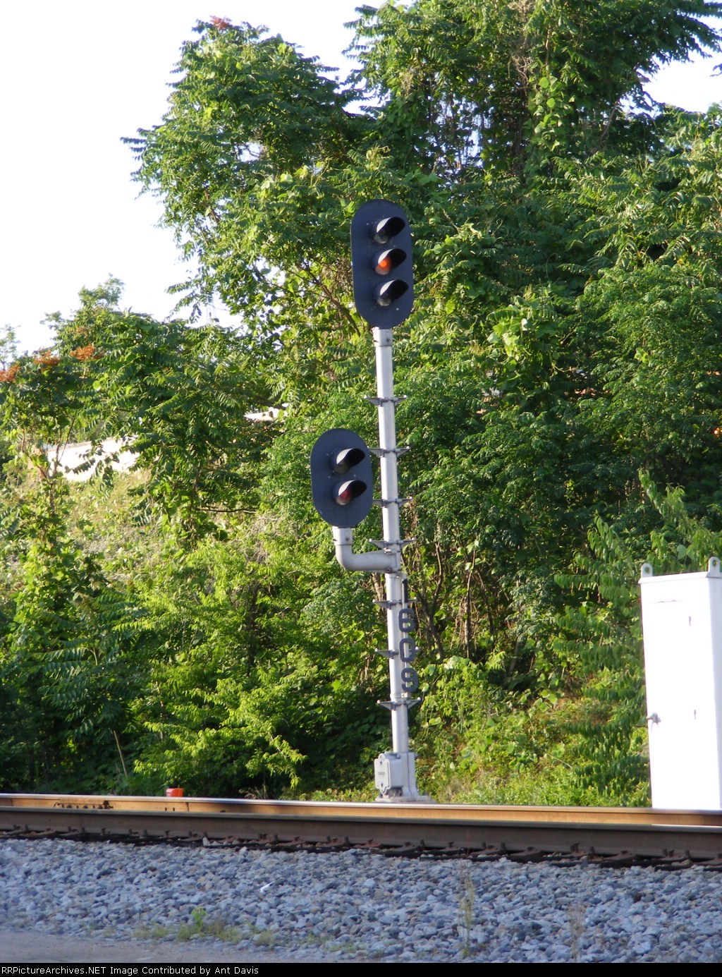 Northbound Signals at the Amtrak Station