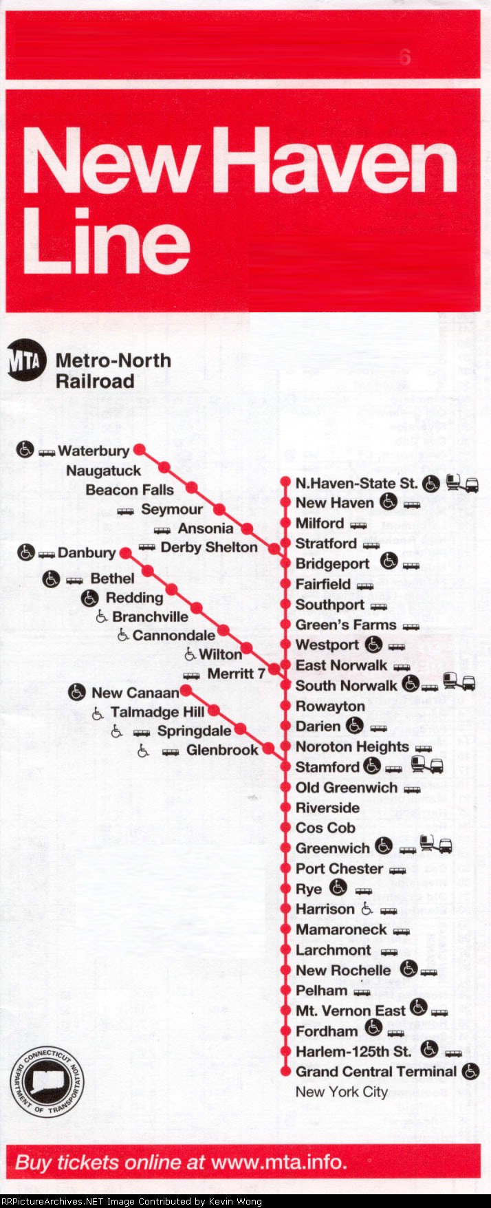 New Haven Line timetable