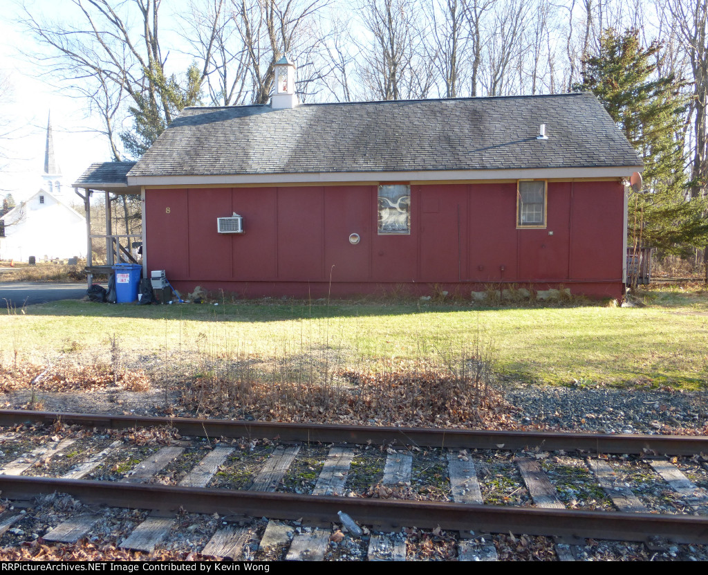Flanders freight station (CRRNJ High Bridge Branch)