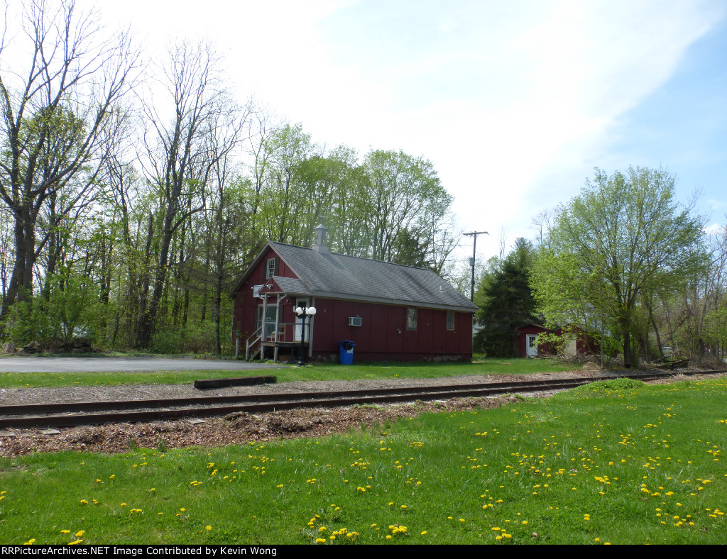 Flanders freight station (CRRNJ High Bridge Branch)