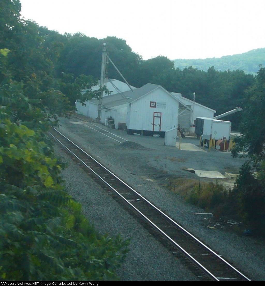 Bloomsbury freight station and siding (LV)