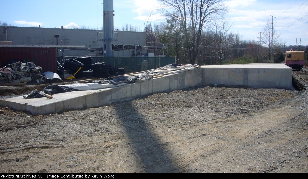 South Jefferson Road/Hanover freight station-new loading platform