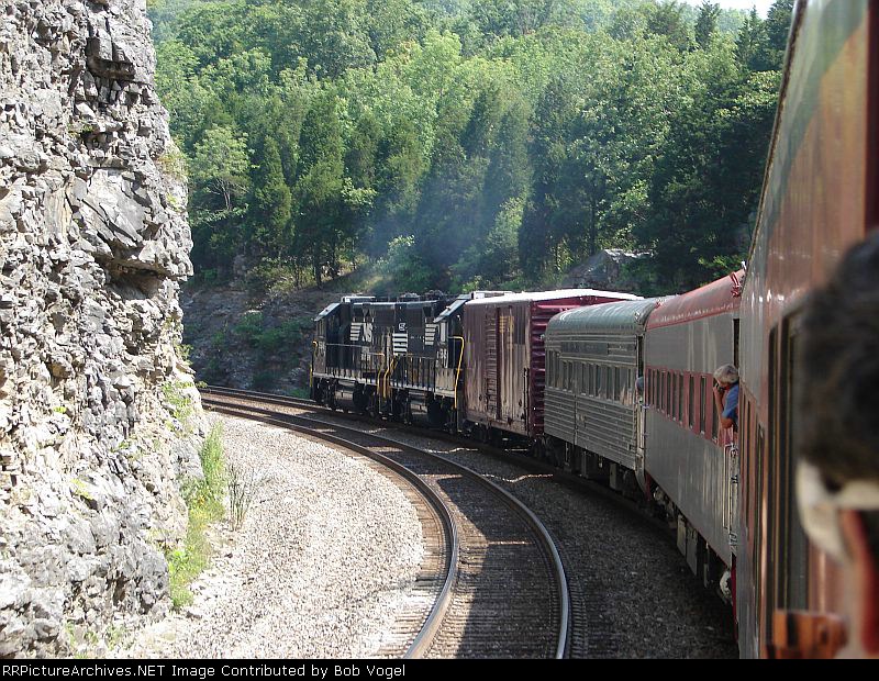 Cincinnati Southern inspection train
