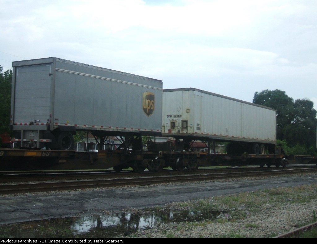 Trailers for a UPS train