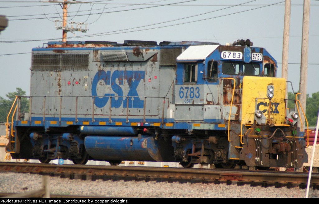 6783 deep in the diesel shop