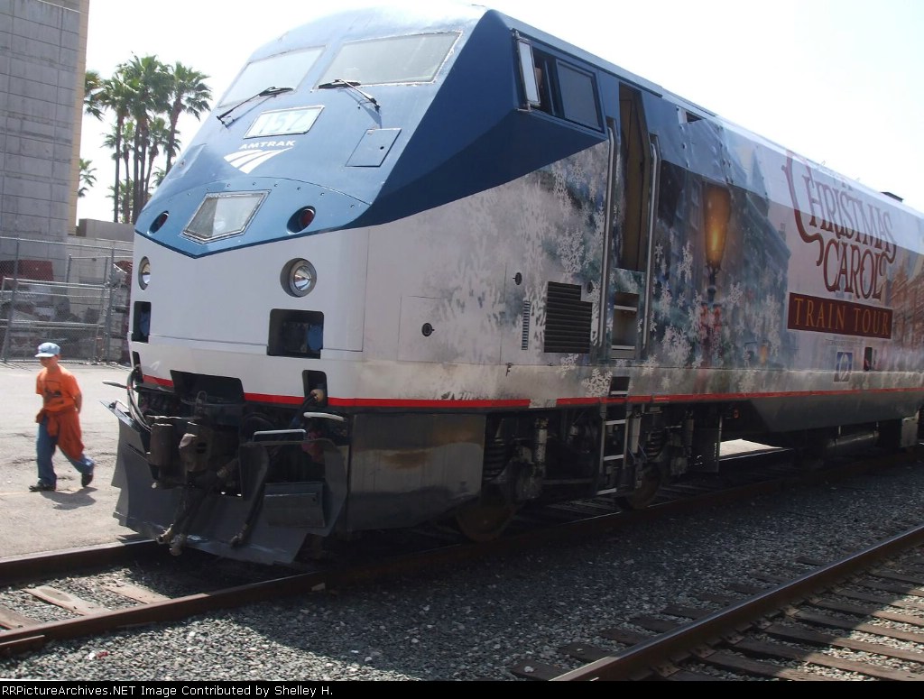 #157 pulling this train across the U.S!