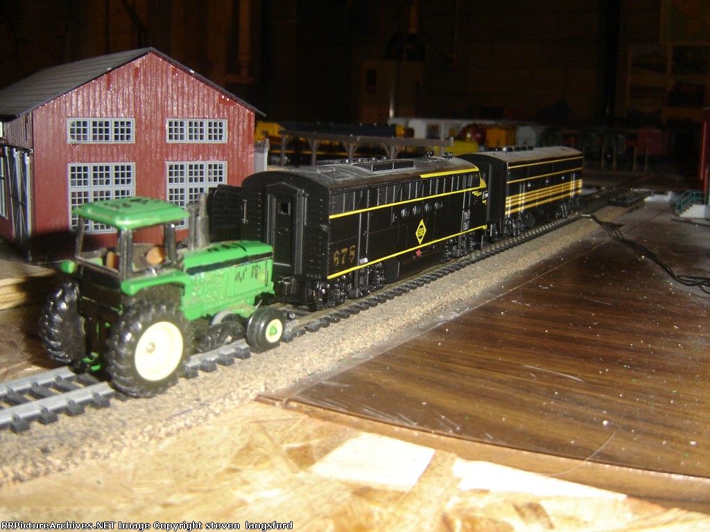 SITTING BY THE ROUNDHOUSE