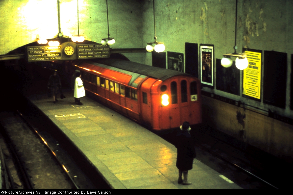 The old Glasgow Subway at Bridge Street