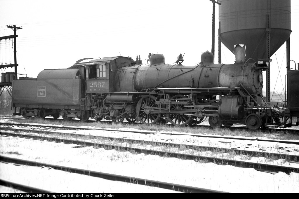 CB&Q 4-4-2 Class P-5 2567