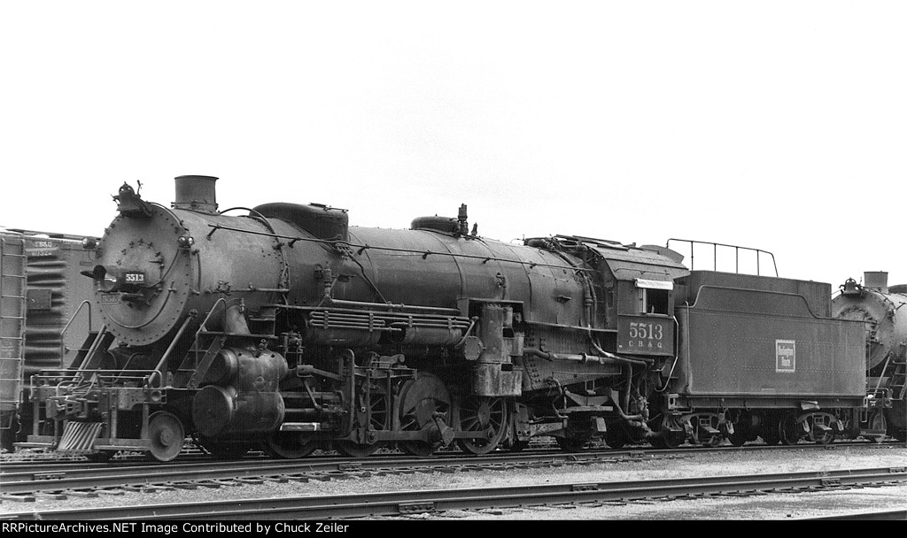 CB&Q 2-8-2 Class O-4 5513