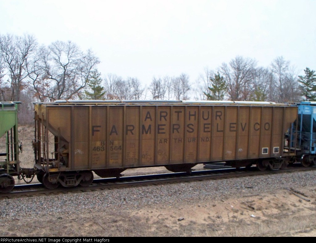 BN 463564 "Arthur Farmers Elevator Co."