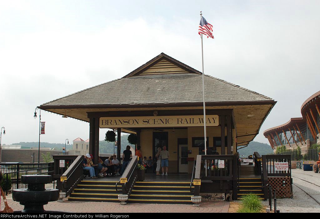 Branson Scenic Railway (former Missouri Pacific Railroad) Depot