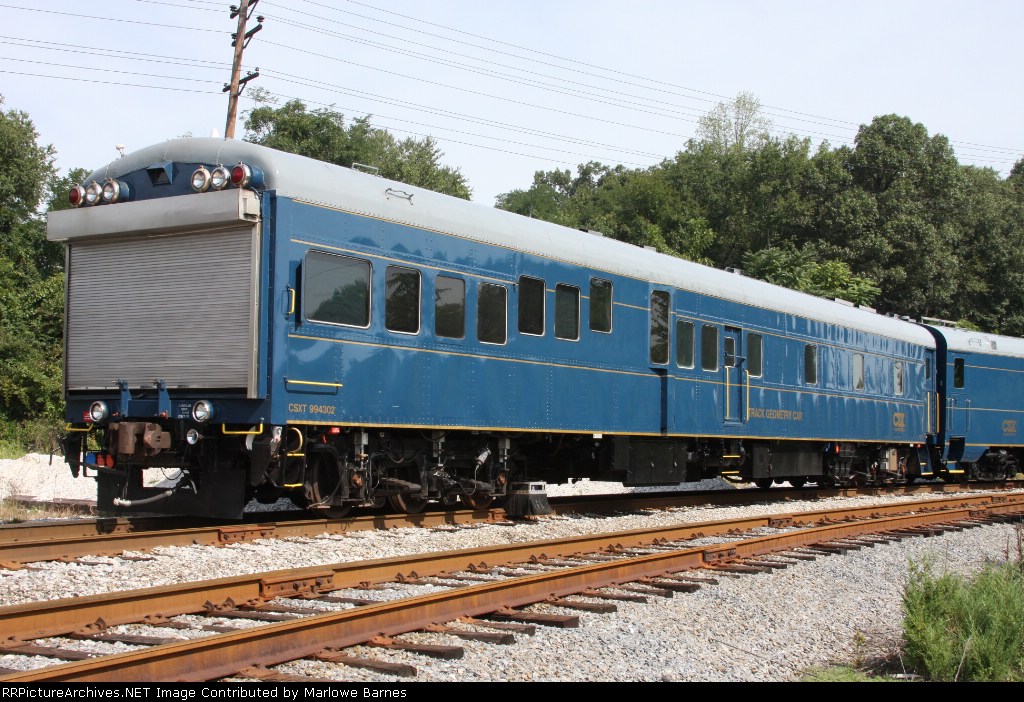 CSX 994302 Track Geometry Car