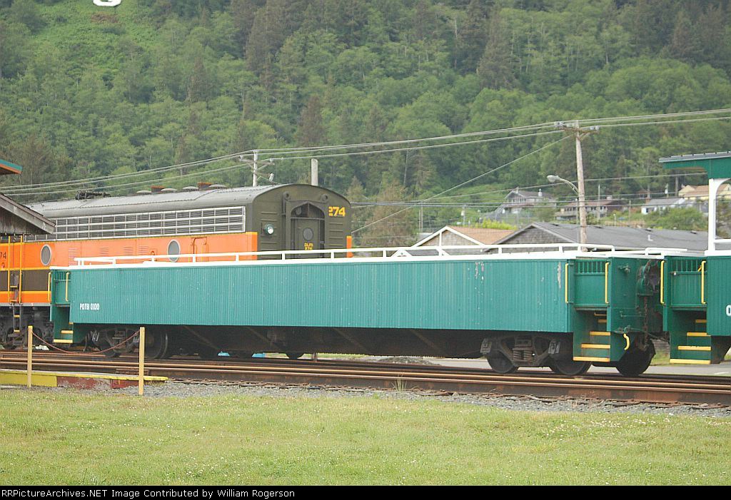Port of Tillamook Bay Railroad (POTB) Open Passenger Car No. 100