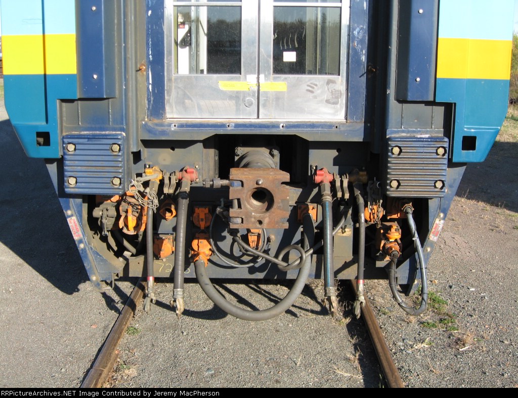 Shearback Coupler on VIA Car at IRSI