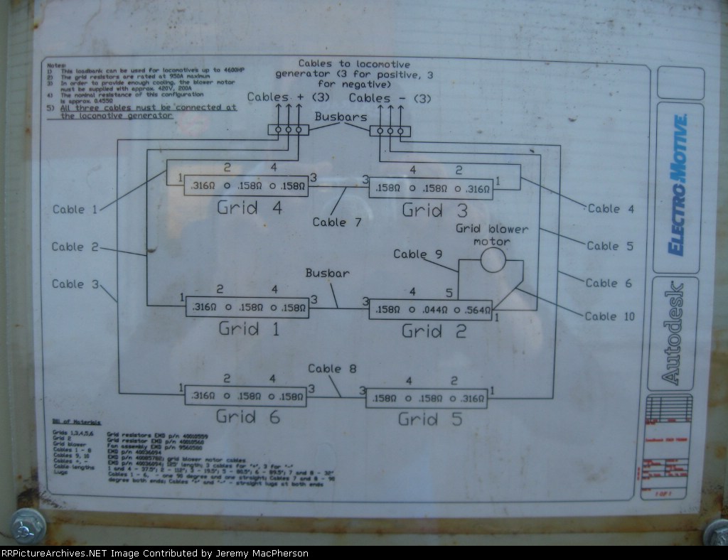 IRSI Load Test Box Wiring diagram
