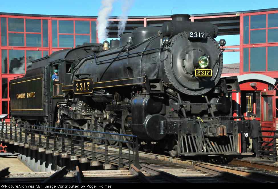 CP 2317 on turntable