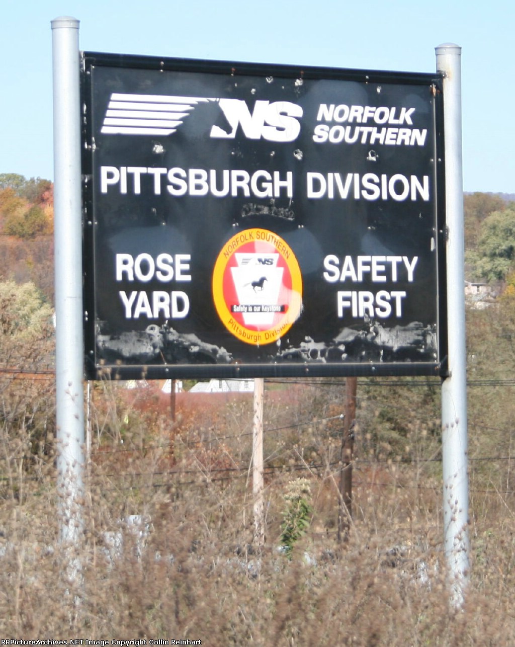 Norfolk Southern Pittsburgh Division Sign
