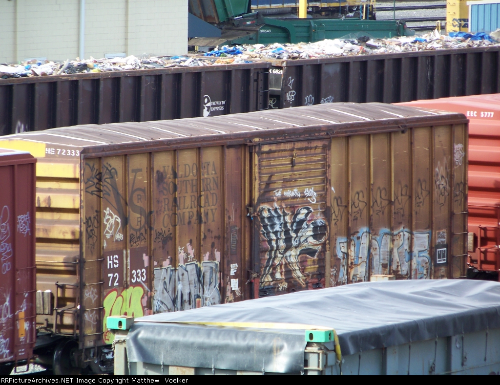 EX Valdosta Southern Railroad Boxcar