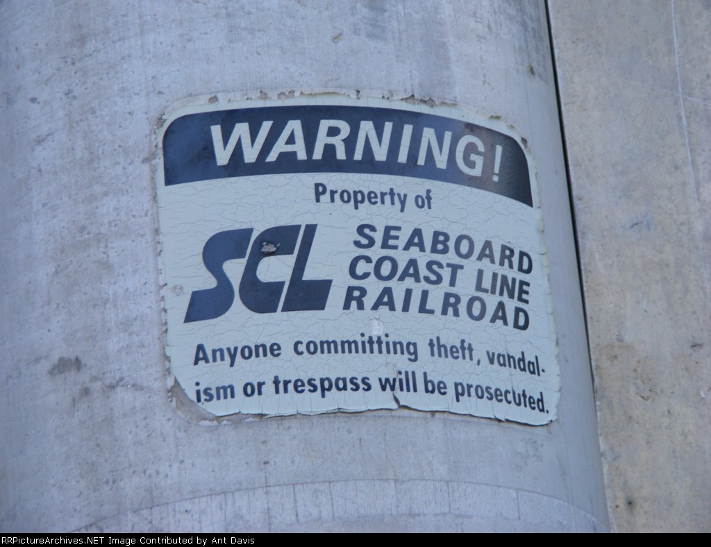 SCL sign on Laney Walker Blvd. Crossing
