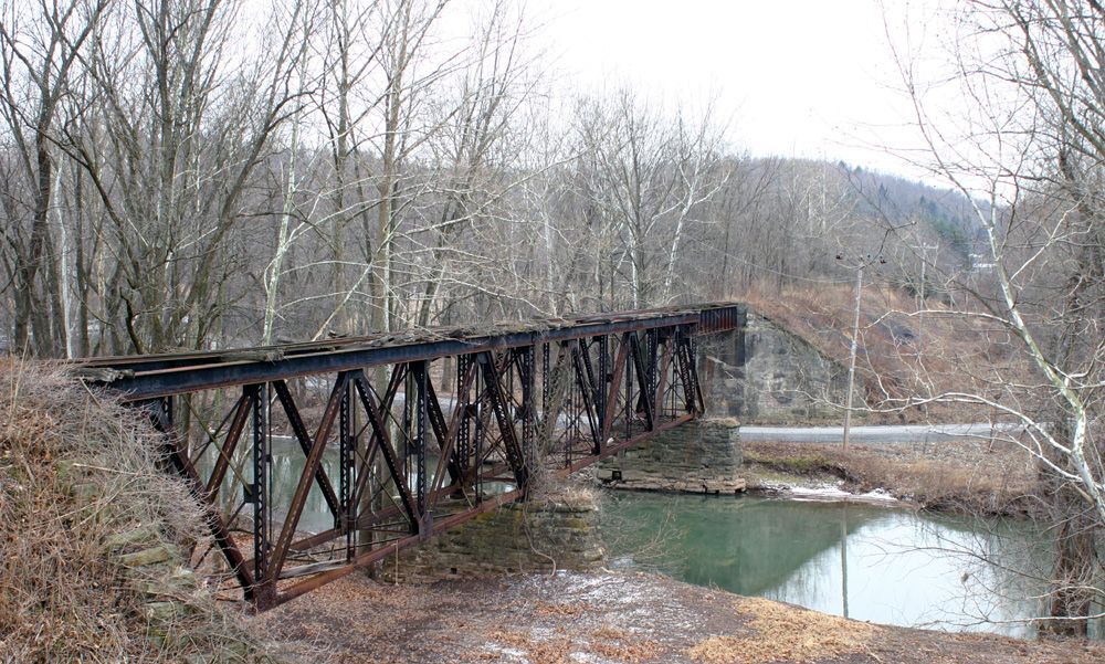 The EBT's longest bridge (pg. 41 in To the Mines and Back)