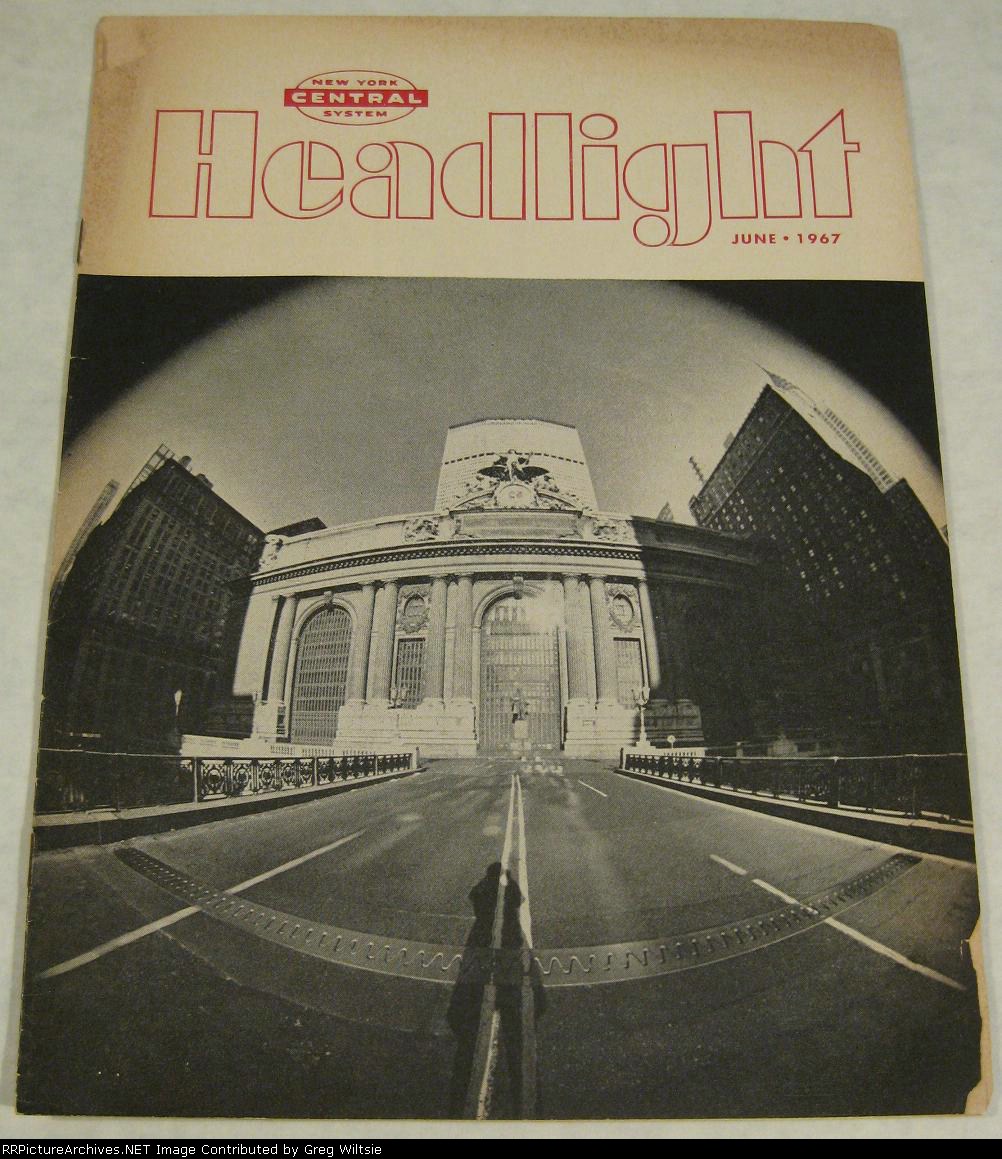 New York Central Headlight Magazine
