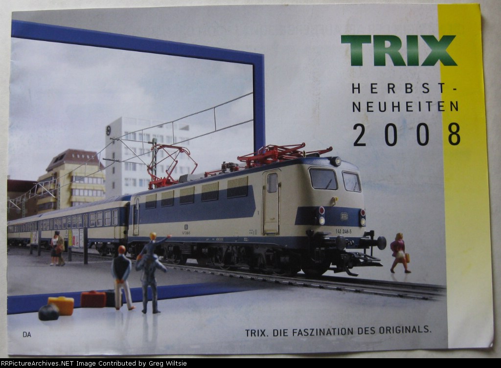 Trix (Switzerland) Model Trains 2008 Catalog