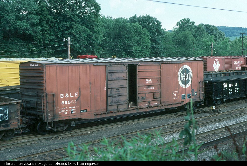 Bessemer & Lake Erie Railroad (BLE) Box Car No. 825