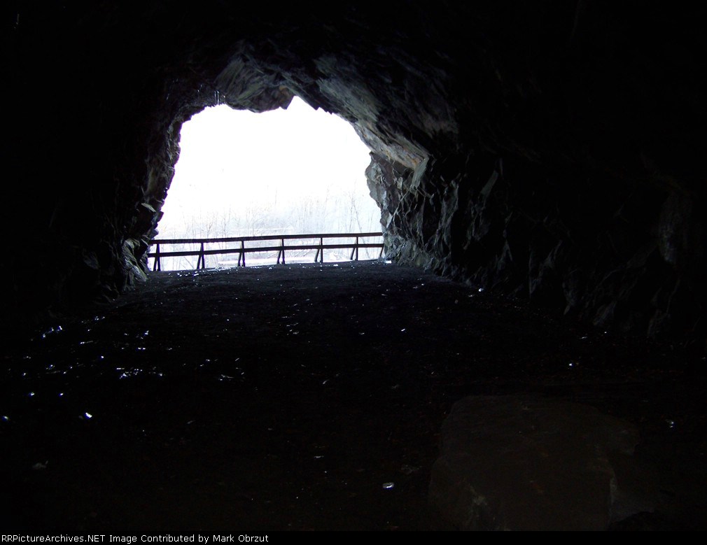 Central Railroad of New Jersey Turn Hole Tunnel