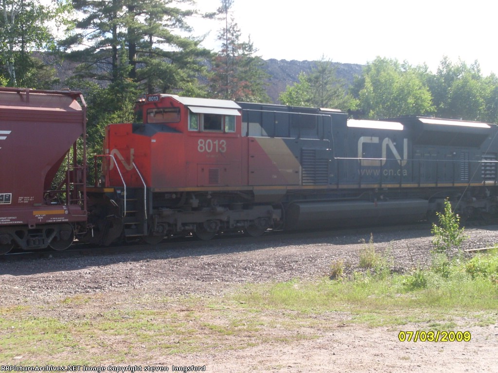 CN Switching Partridge Yard