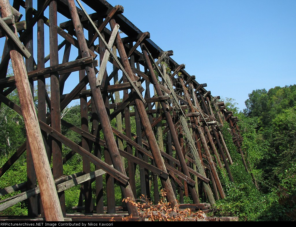 North side of the Trail Creek trestle