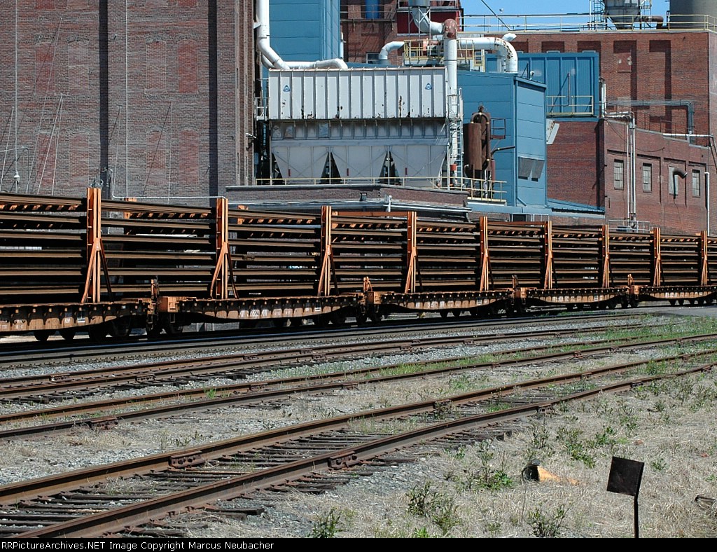 Welded rail train