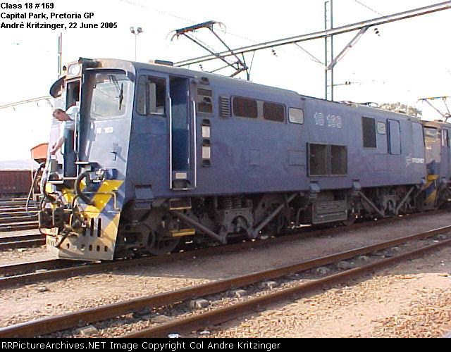 Spoornet Class 18E 18-169 (Series 1)