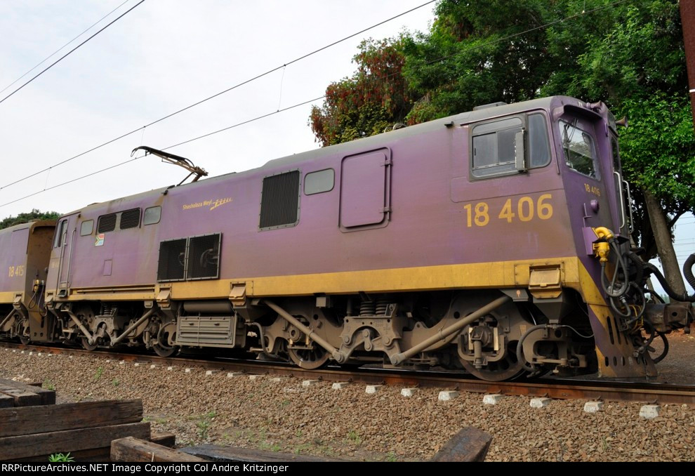 Spoornet Class 18E 18-406 (Series 1)
