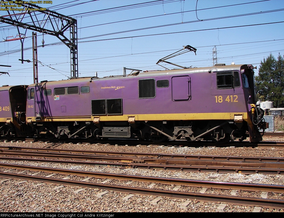 Spoornet Class 18E 18-412 (Series 1)