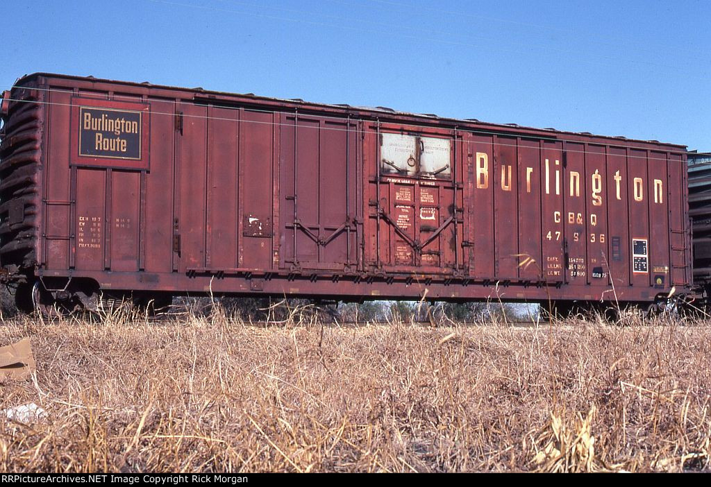 CB&Q 50' Box Car 47936
