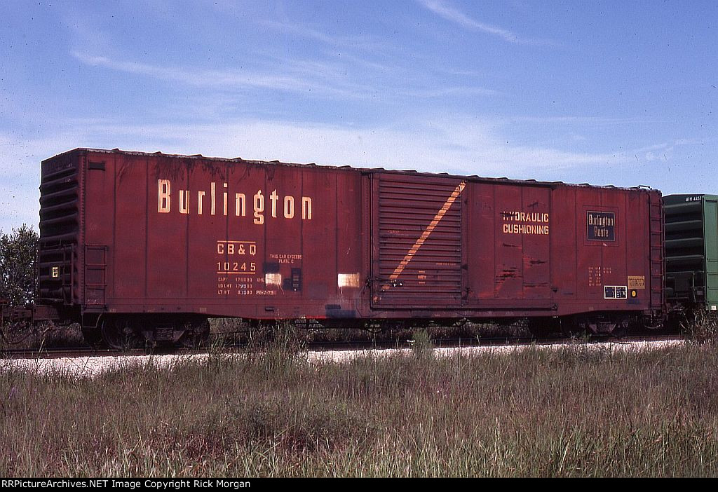 CB&Q 60' Box Car 10245
