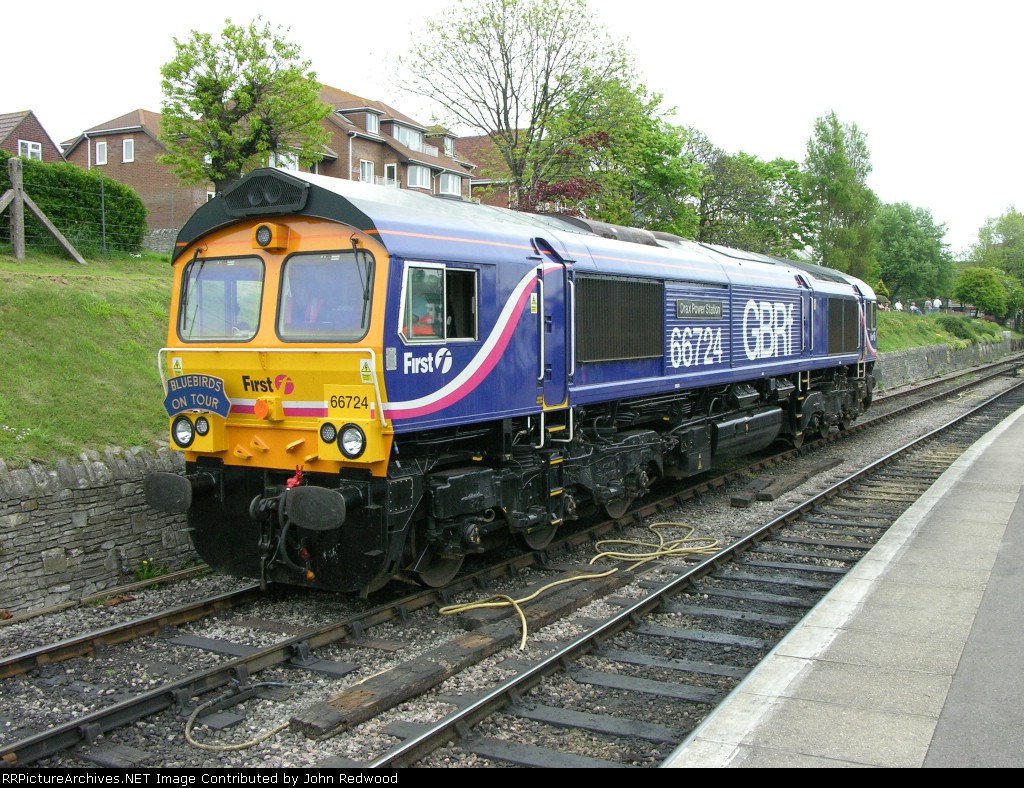 66724 |"Drax Power Station"in Swanage Station