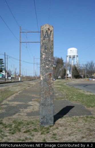 Cast Iron PRR Whistle Post
