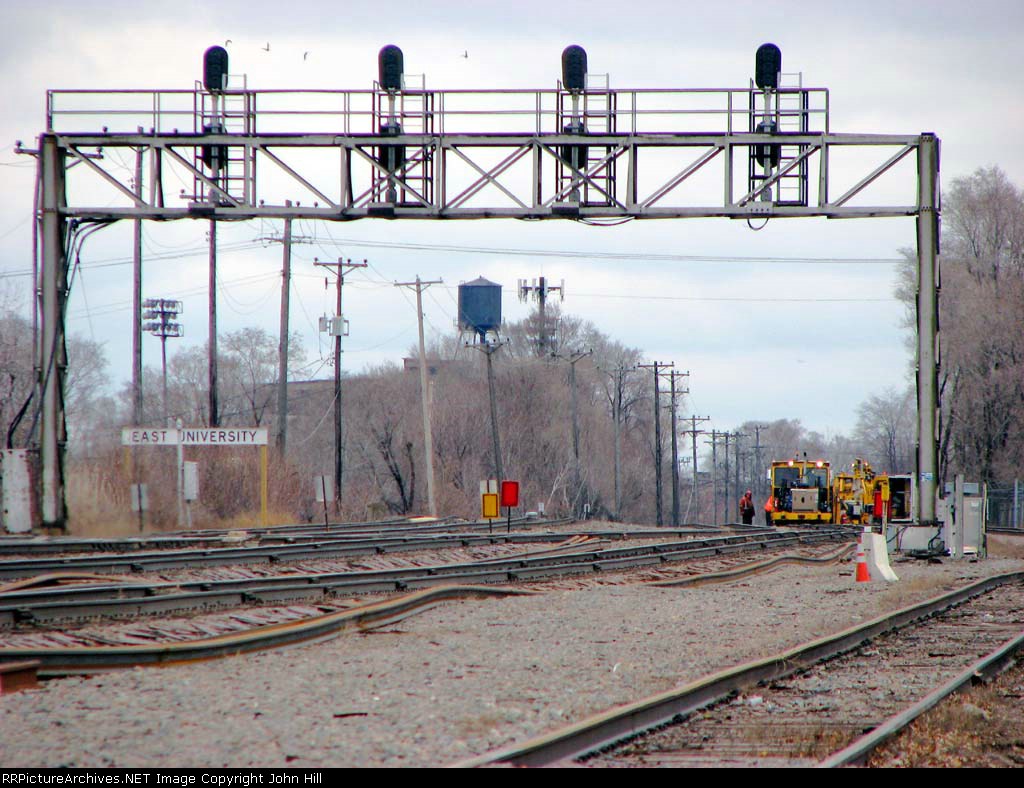 090401008 BNSF mainline track project between CTC University and CTC ...