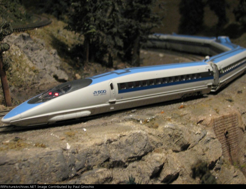 Streamlined Japanese Bullet Train