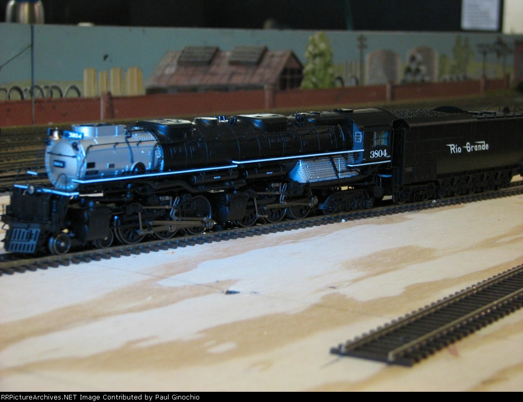 Rio Grande Challenger steam locomotive