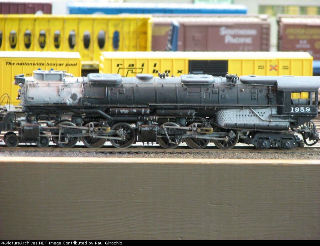 Rusty Challenger steam locomotive.