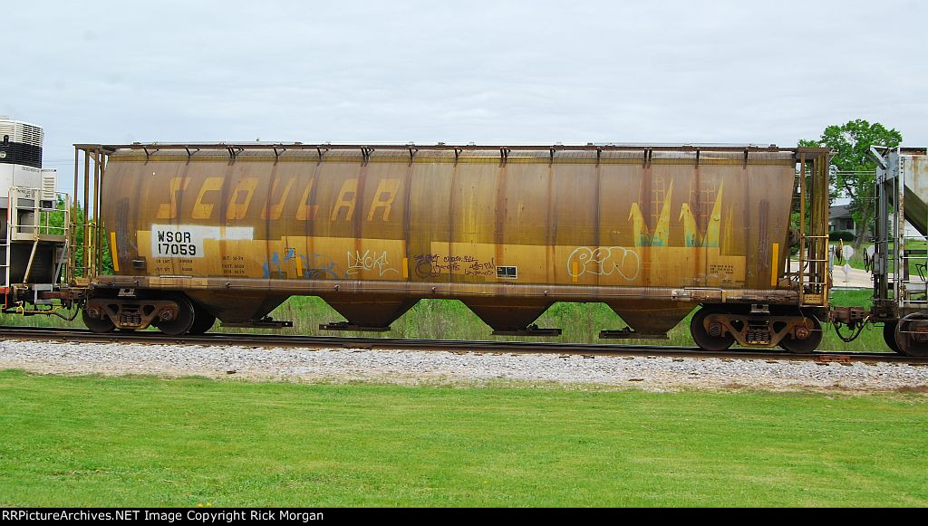 WSOR Covered Hopper 17059