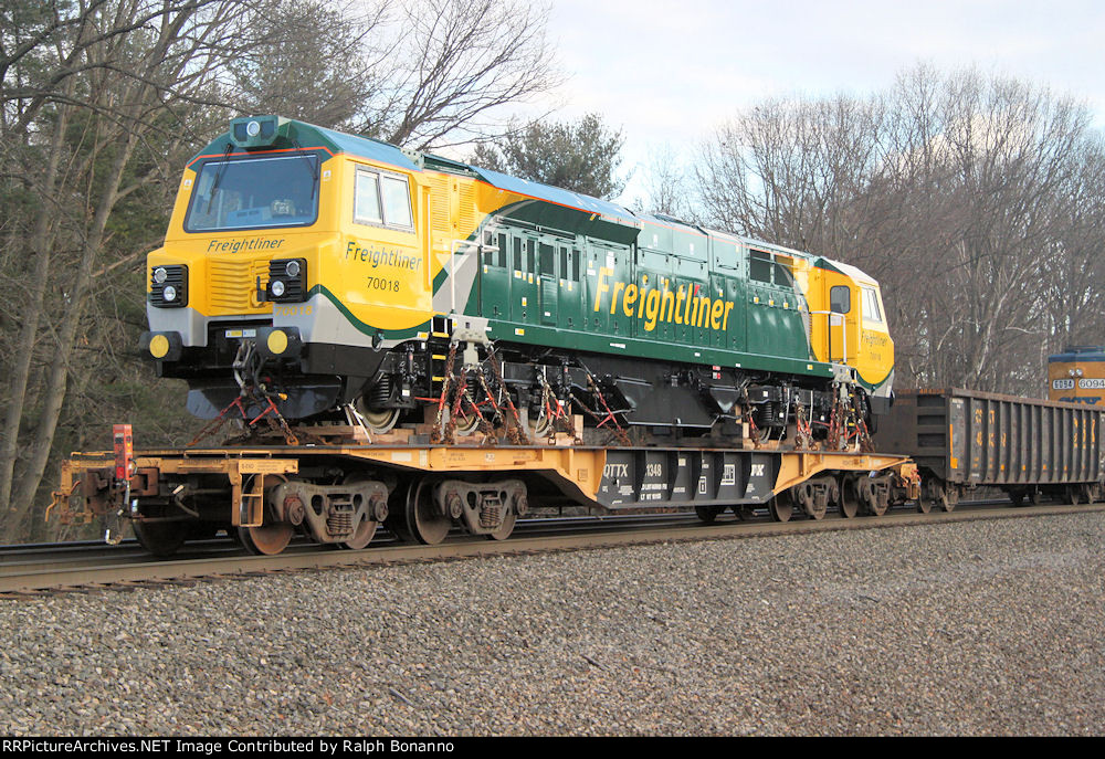 A view of the other end of this double ended EMD export locomotive ...