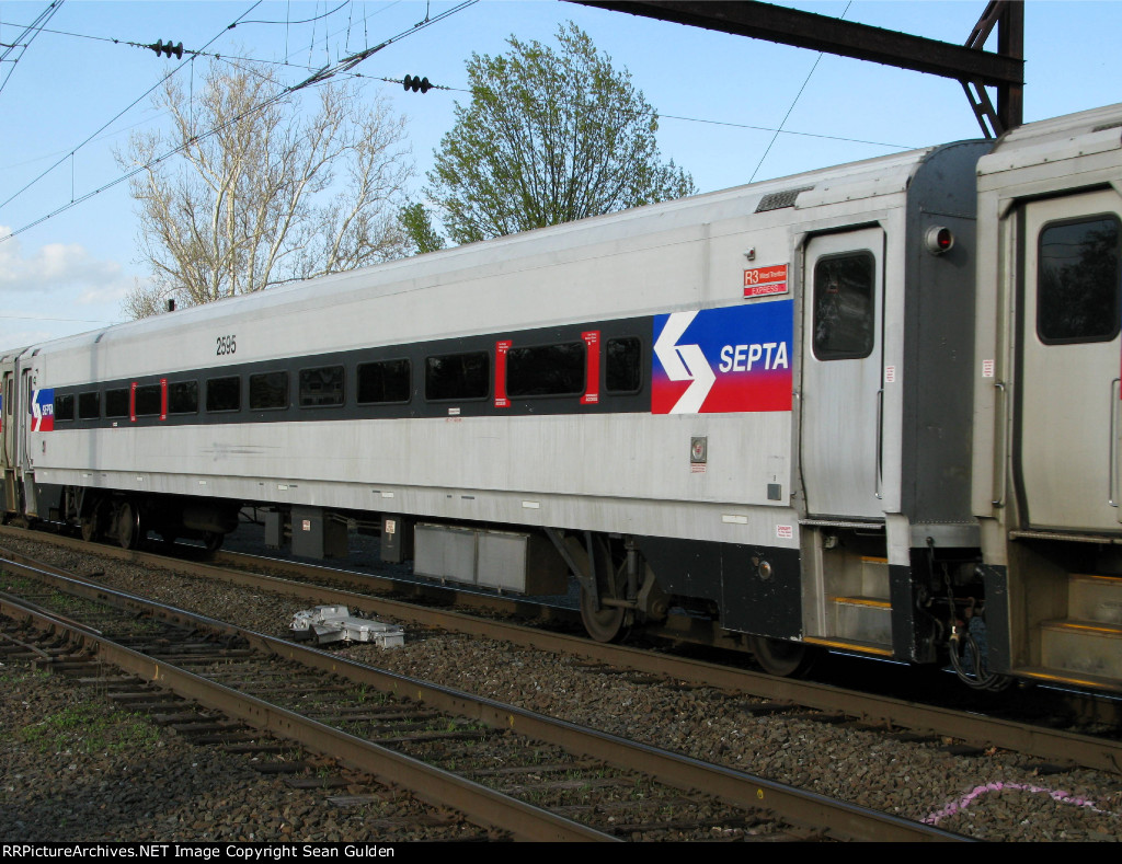 SEPTA Bombardier Comet I Coach 2595